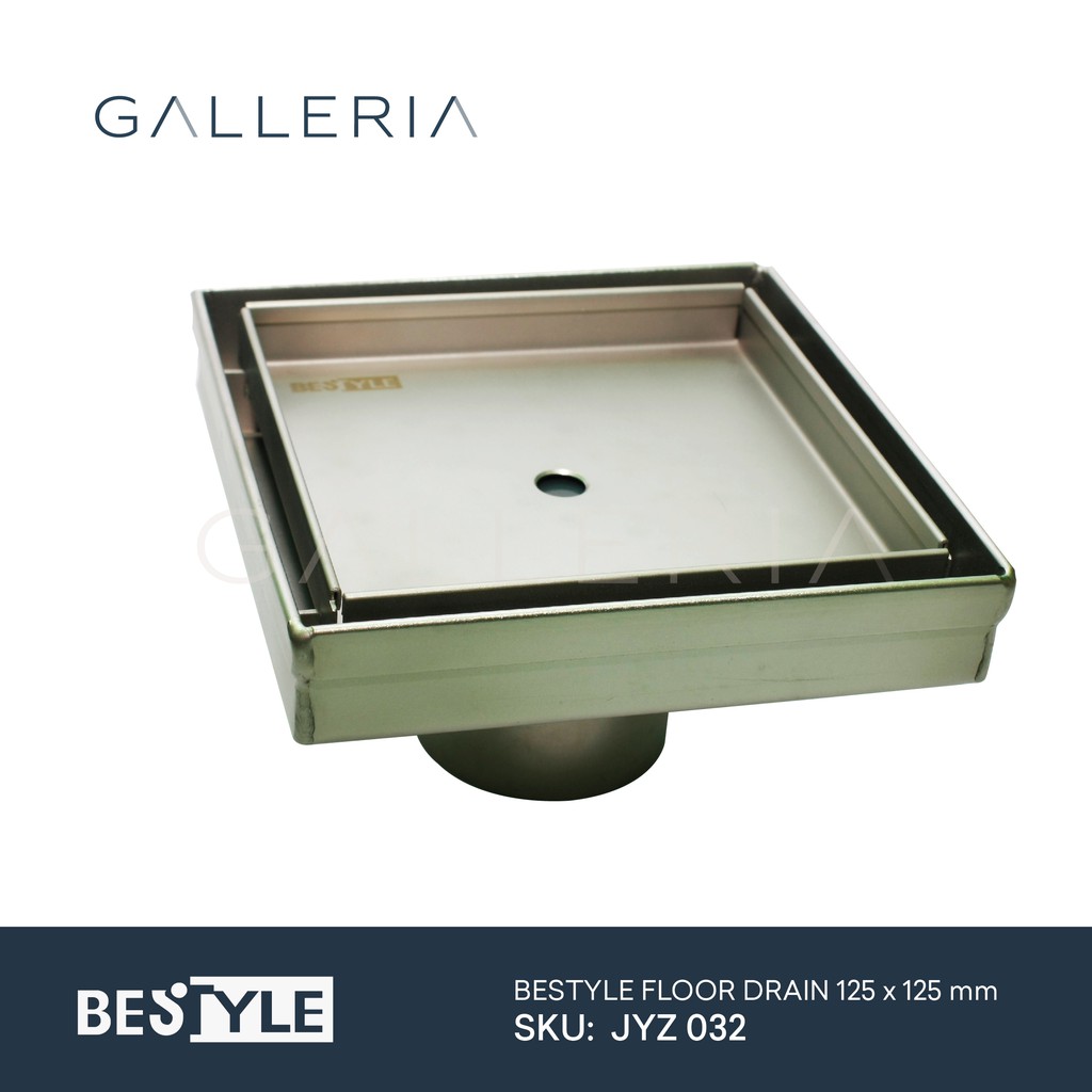 Jual Bestyle Floor Drain 12,5x12,5 cm JYZ032 / Bestyle Saringan Air Got ...