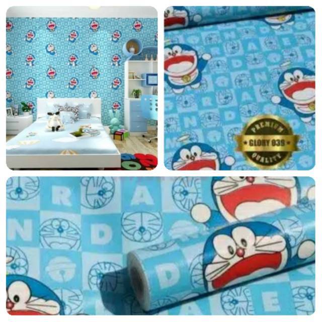 Jual Wallpaper dinding karakter DORAEMON | Shopee Indonesia