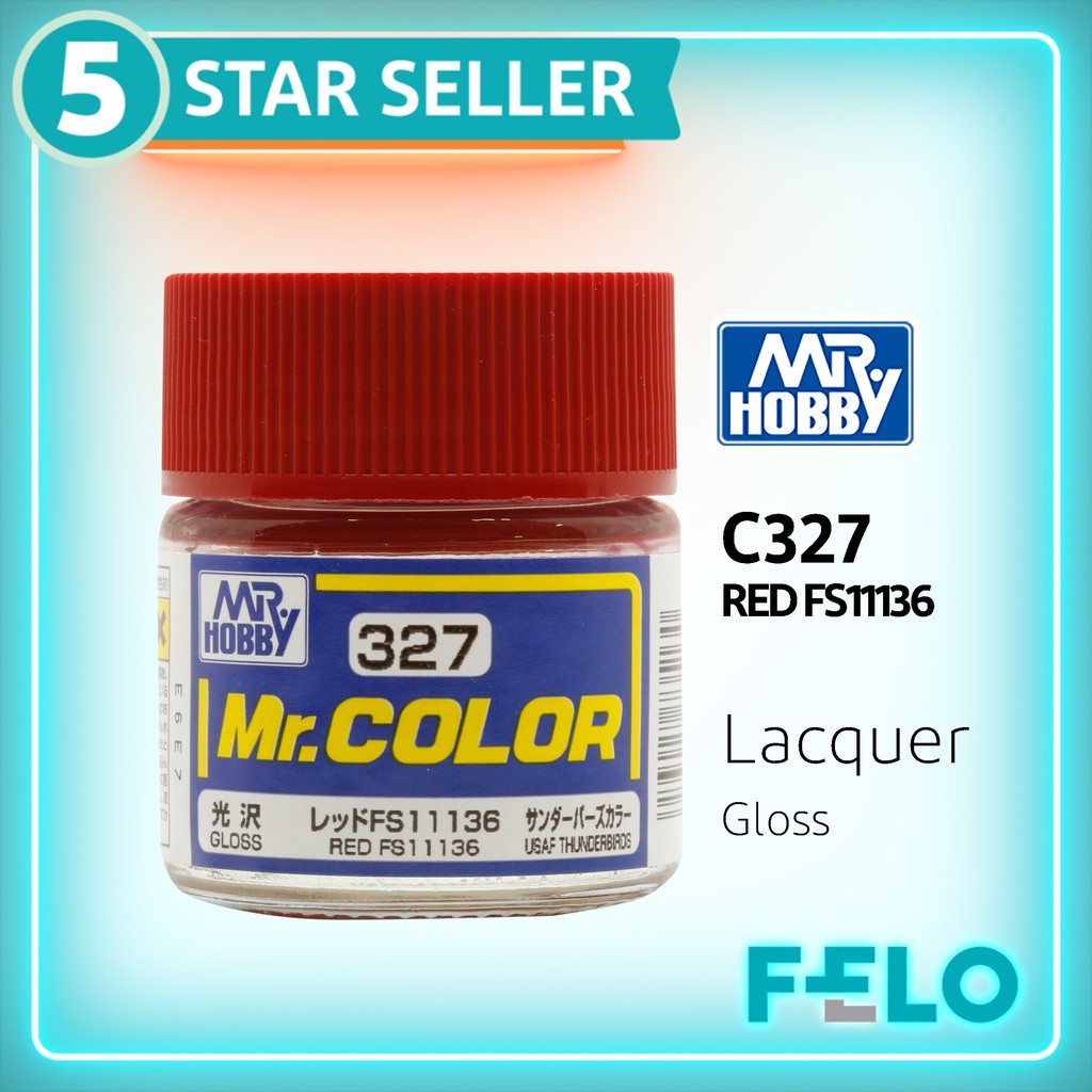 Jual CAT GUNDAM - MOKIT MR COLOR RED FS11136 C 327 / MR HOBBY C327 ...