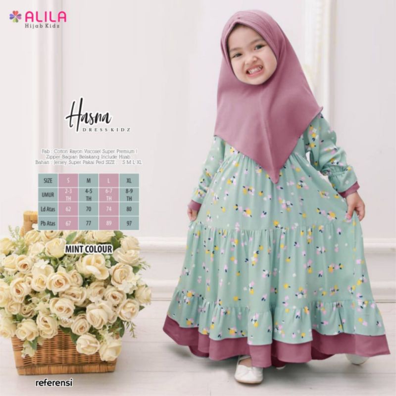 Jual Hasna Syar'i kids by Alila | Shopee Indonesia
