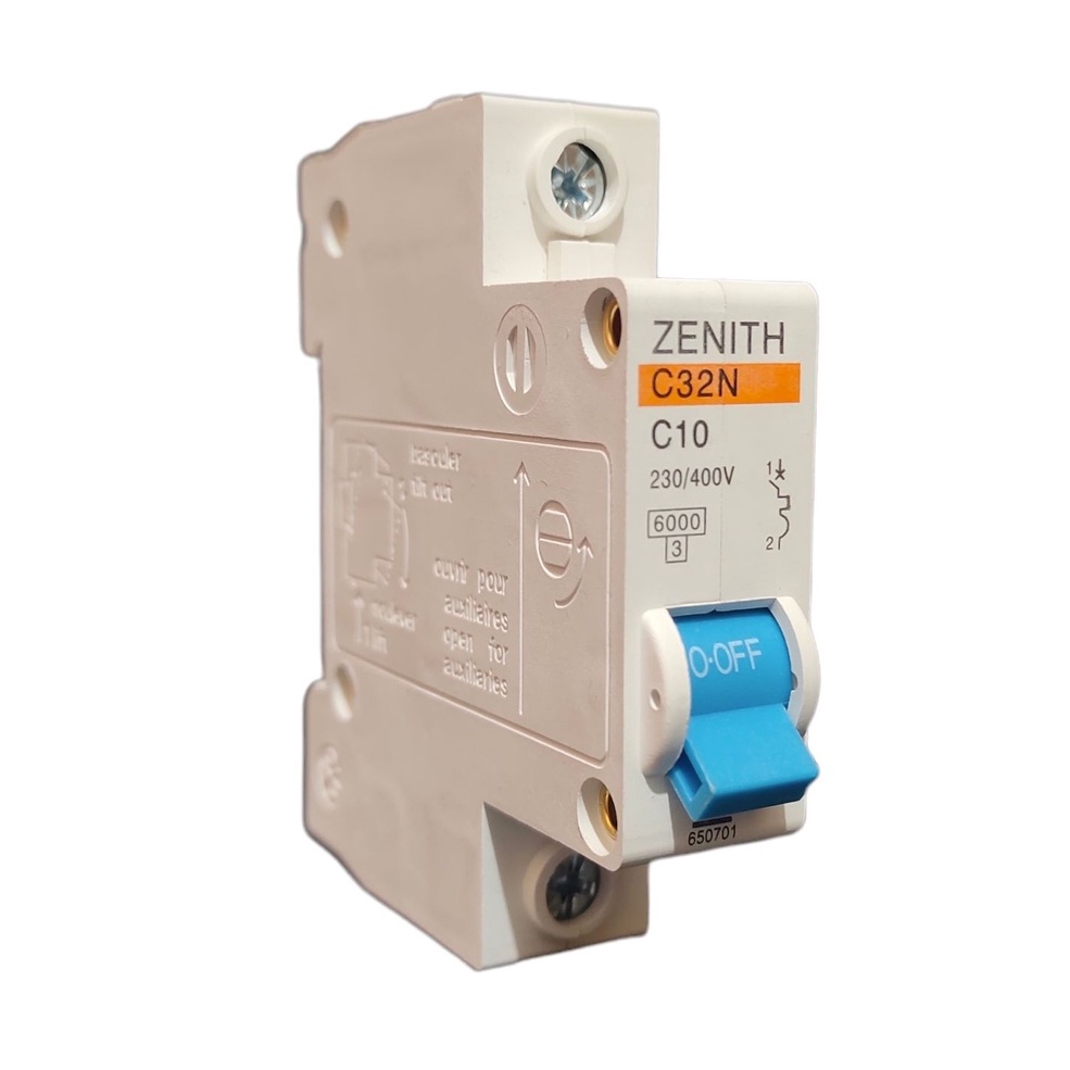 Jual MCB Listrik Zenith 1P 2A 4A 6A 10A 16A 20A 25A 32A 40A | Shopee ...