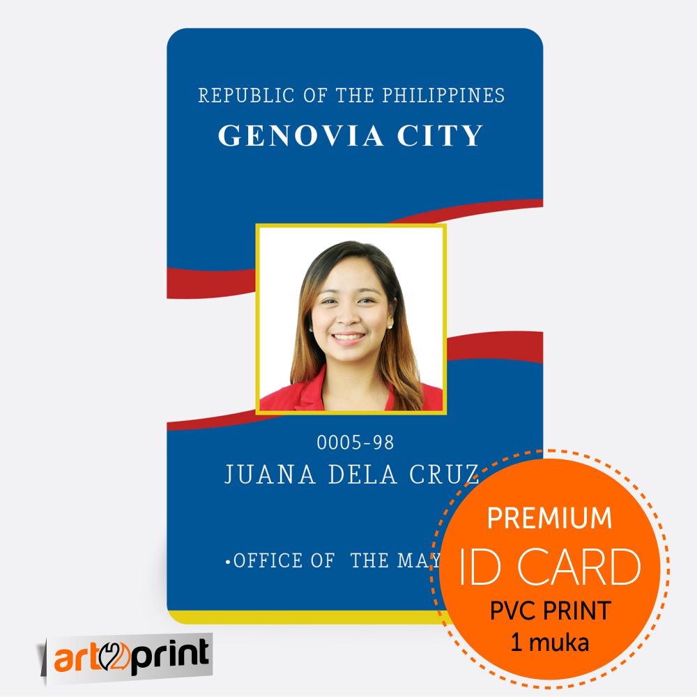 Jual ID Card PVC 1 Muka | Shopee Indonesia
