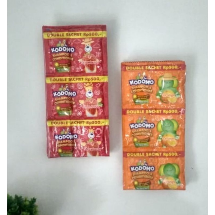 Jual Kodomo Shampoo & conditioner sachet Per Renceng | Shopee Indonesia