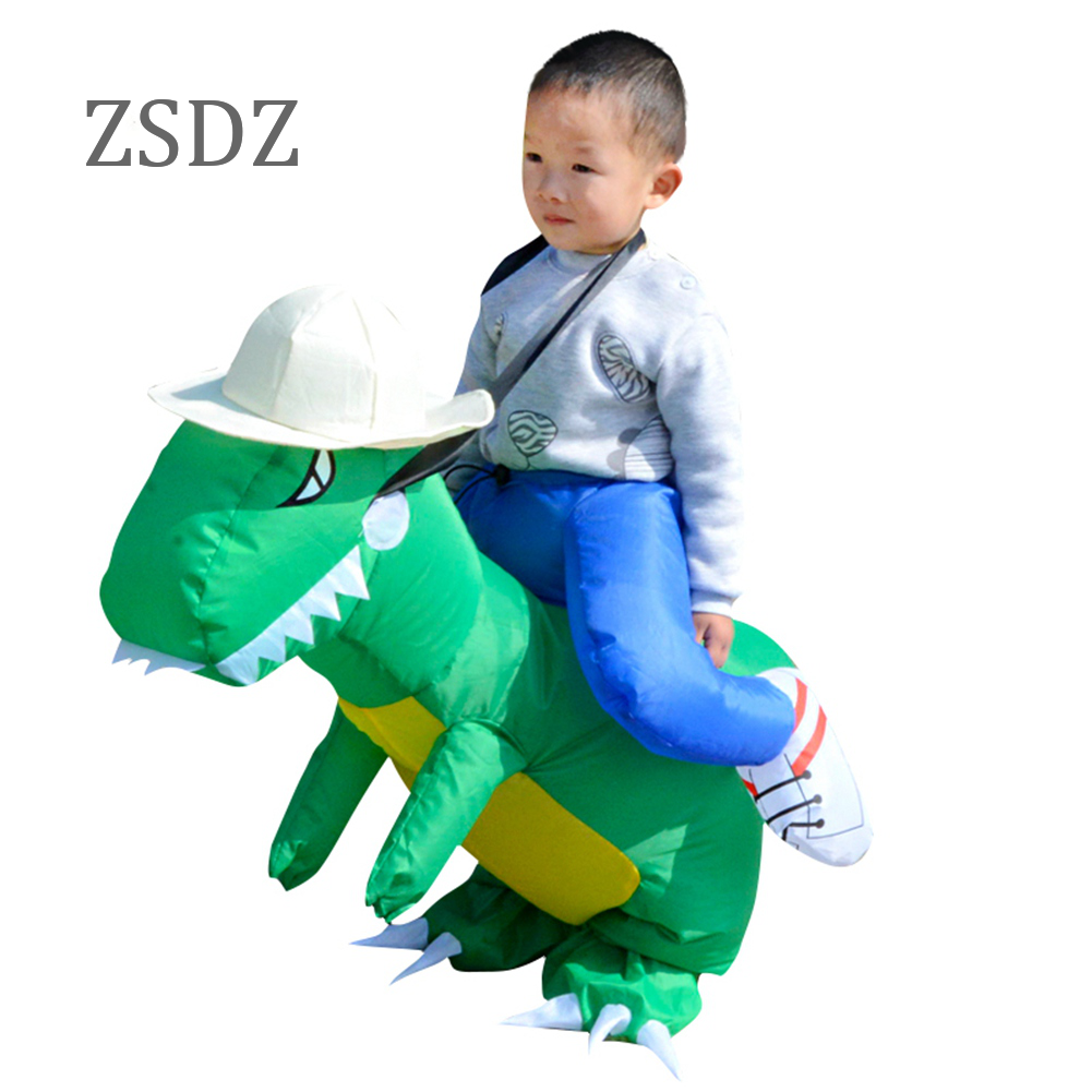 Jual ne4m sinana Dinosaur Inflatable Costume Sumo Alien Party Costumes ...