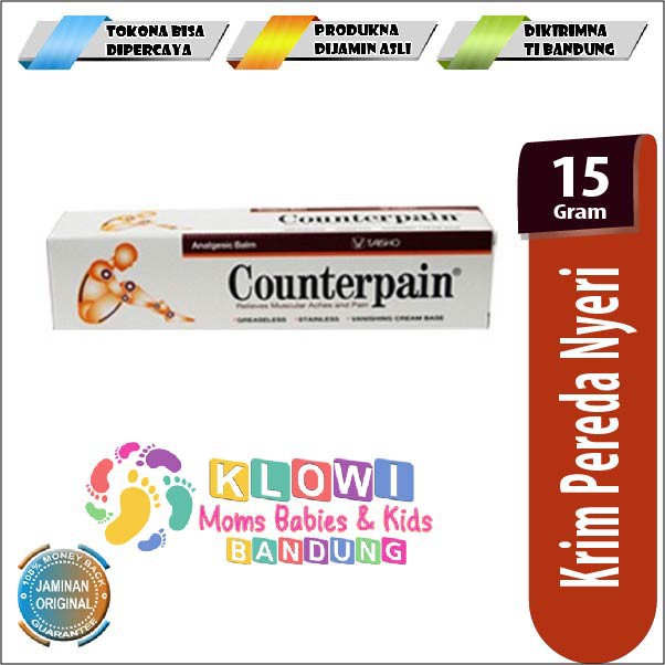 Jual Counterpain 15 Gr (Krim Pereda Nyeri Otot) | Shopee Indonesia