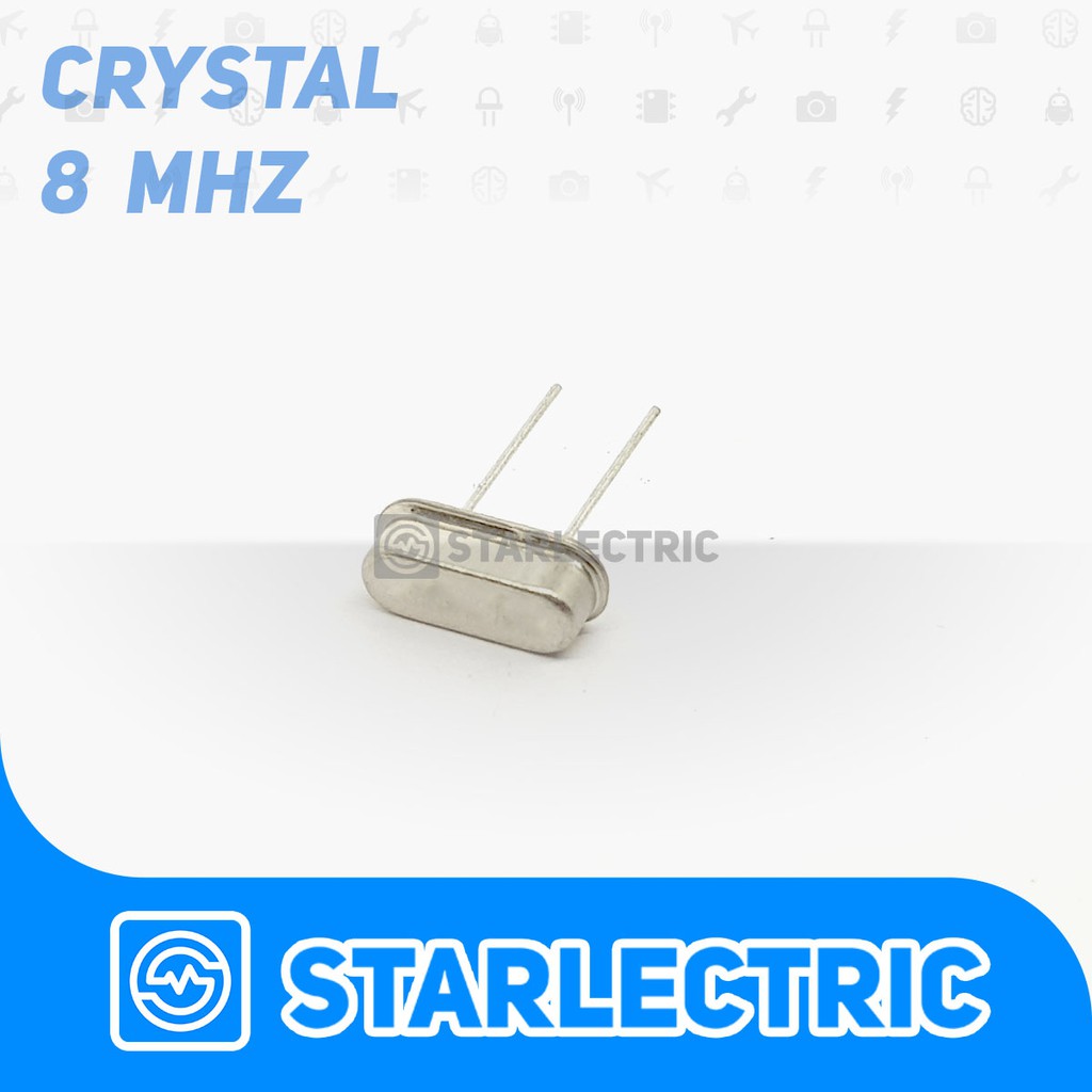 Jual Crystal Oscillator Xtal 8 Mhz 8Mhz | Shopee Indonesia