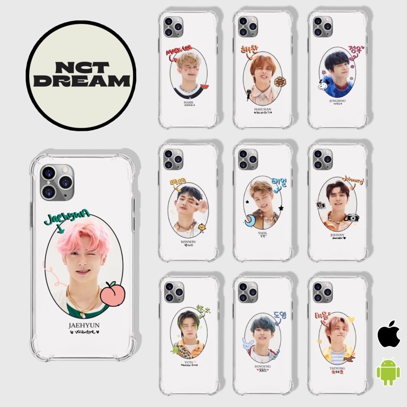 Jual NCT DREAM CASE PHONE (TYPE HP LENGKAP ANDROID & iOS) SIMPLE CASE ...