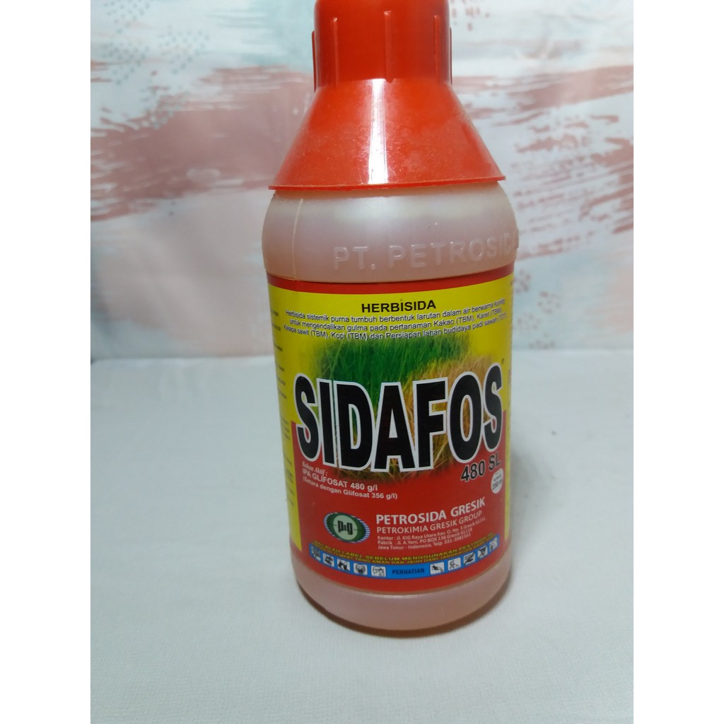 Jual SIDAFOS 480SL 250ml Herbisida Sistemik Pembasmi Rumput Gulma obat ...