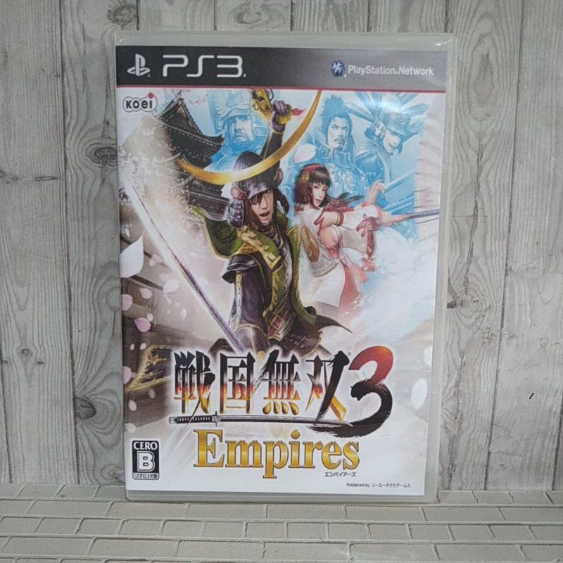 Jual BD KASET ORIGINAL PS3 SENGOKU MUSOU 3 EMPIRES JPN Bahasa Jepang | Shopee Indonesia