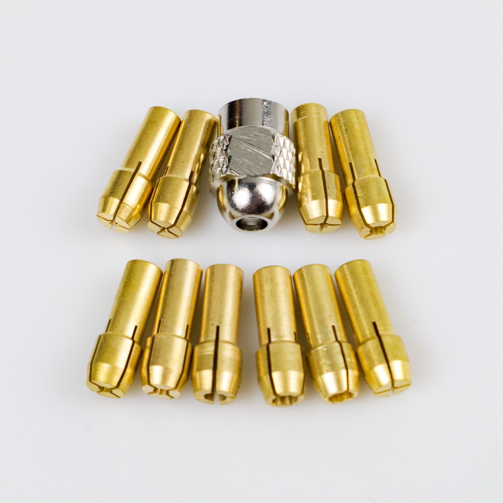 Jual Mata Bor Drill Brass Collet 11 PCS - DMPJ-31 | Shopee Indonesia