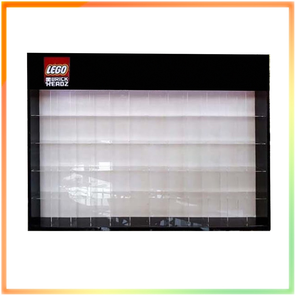 Jual Rak LEGO Brickheadz isi 60 Bahan Acrylic/Akrilik | Shopee Indonesia