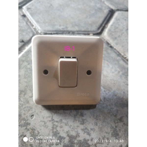 Jual Broco saklar IB saklar tanam rekondisi | Shopee Indonesia