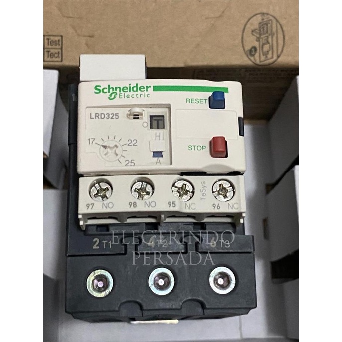 Jual Schneider LRD325 thermal Overload relay 17a 22a 25a | Shopee Indonesia