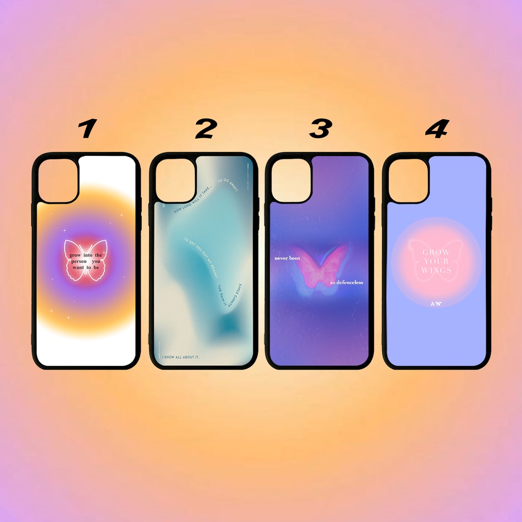 Jual 28 - Custom Case Aesthetic Casing Aesthetic Hardcase Glossy ...