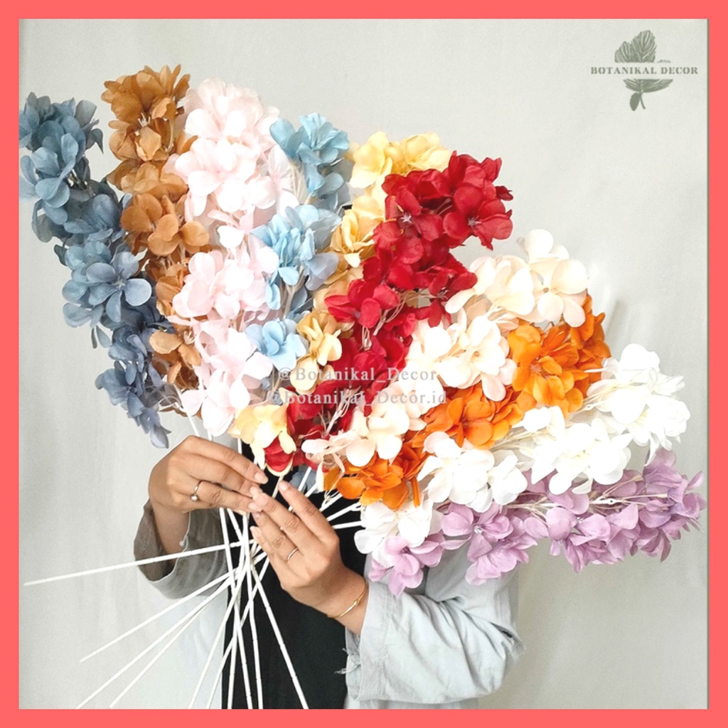 Jual Artificial Flower Orientalis Anna Marie Bunga Palsu Plastik ...