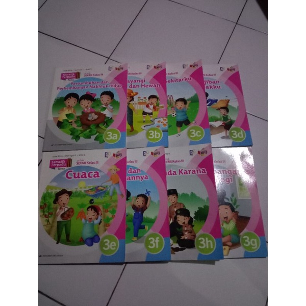 Jual TEMATIK SD KLS 3a,3b,3c,3d,3e,3f,3g,3h REVISI | Shopee Indonesia