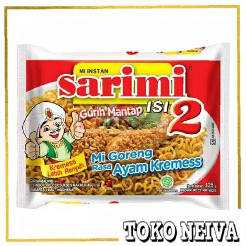 Jual SARIMI ISI 2, MIE KUAH DAN MIE GORENG ALL VARIANT RASA | Shopee ...
