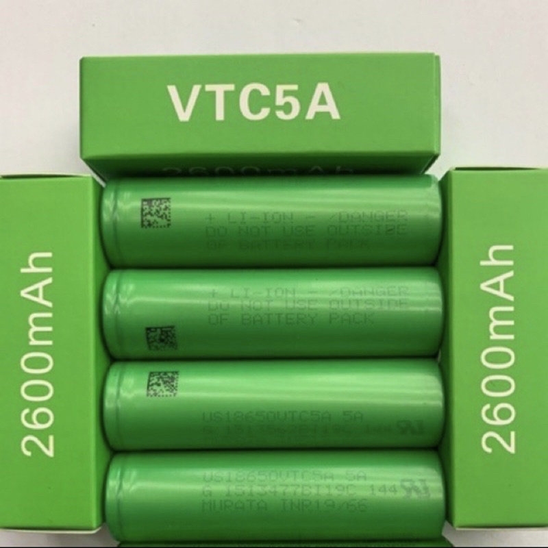 Jual BATERAI SONY VTC5A - VTC 5A MURATA VTC5A 18650 2600MAH 25A ...