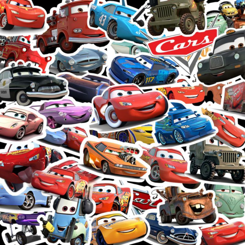 Jual STIKER DISNEY CARS 35 PCS | Shopee Indonesia