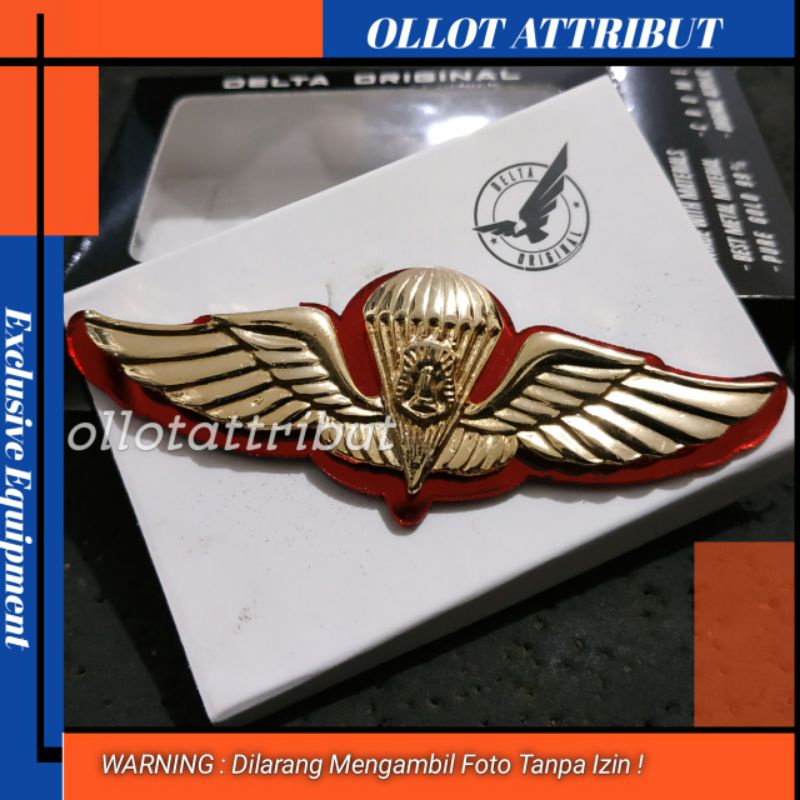 Jual WING PELOPOR PENERJUN POLRI | WING PIN PARA DASAR ALAS MIKA ...