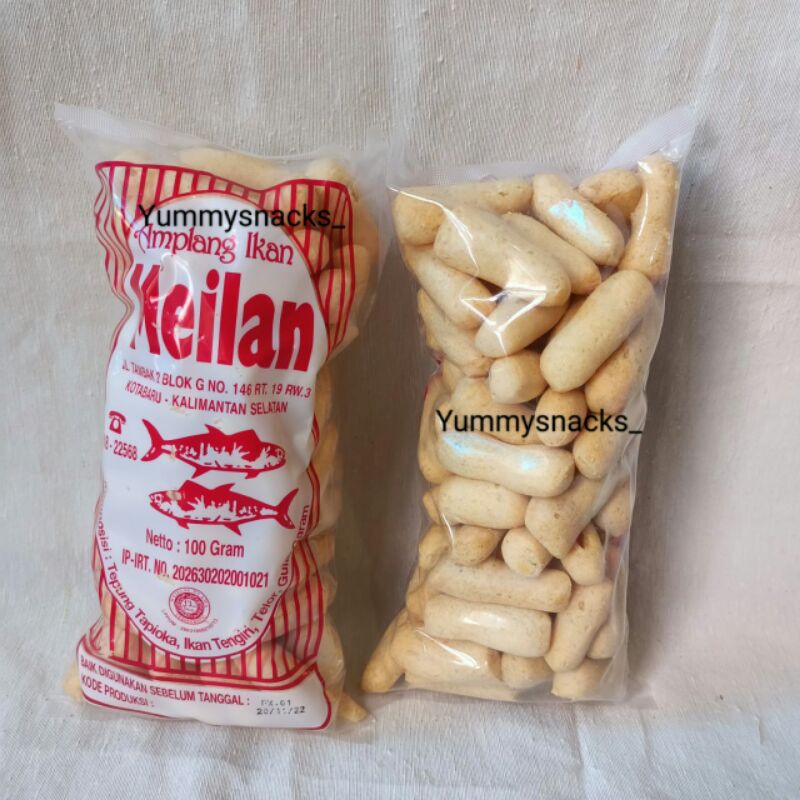 Jual Amplang Meilan /Kuku Macan Meilan/Amplang Meilie/Kerupuk Ikan ...