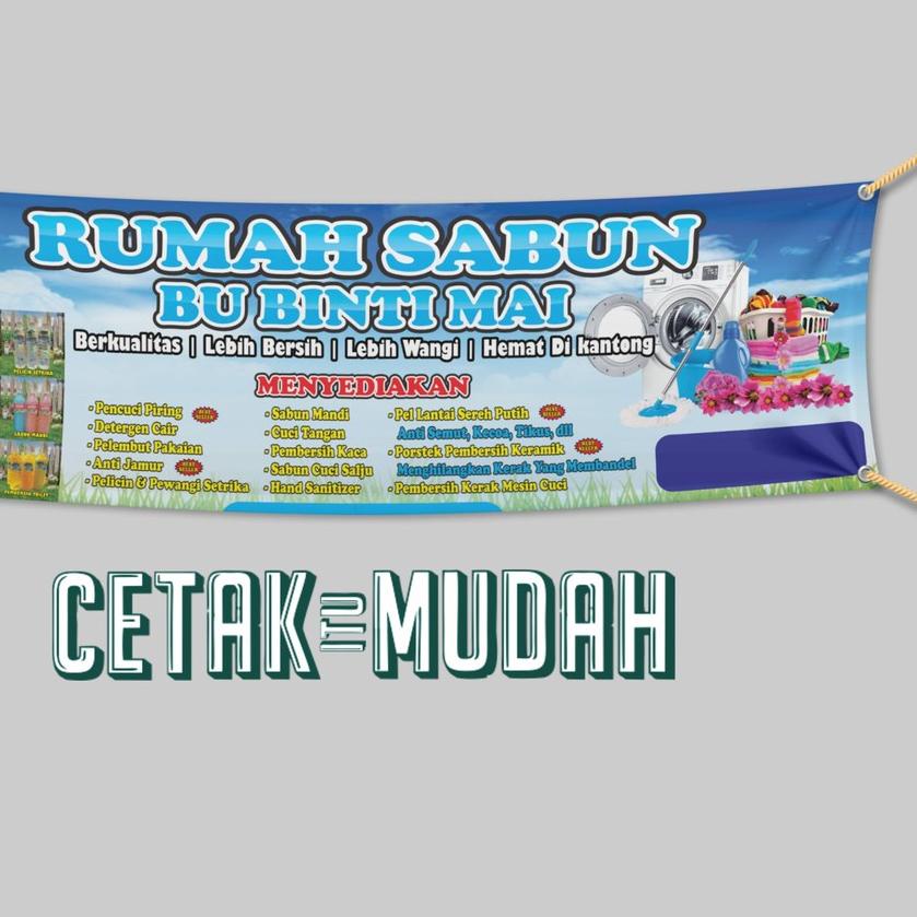 Jual Cetak Banner Spanduk Baliho Flexy 280gr Outdoor Digital Printing | Shopee Indonesia