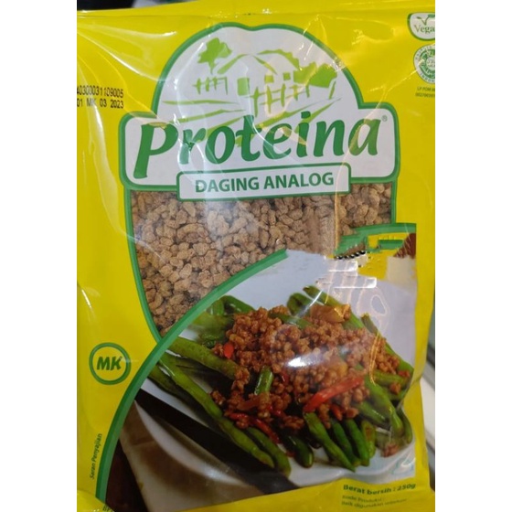 Jual Proteina Daging Analog / Daging Nabati / Hasil Olah Tepung Protein ...