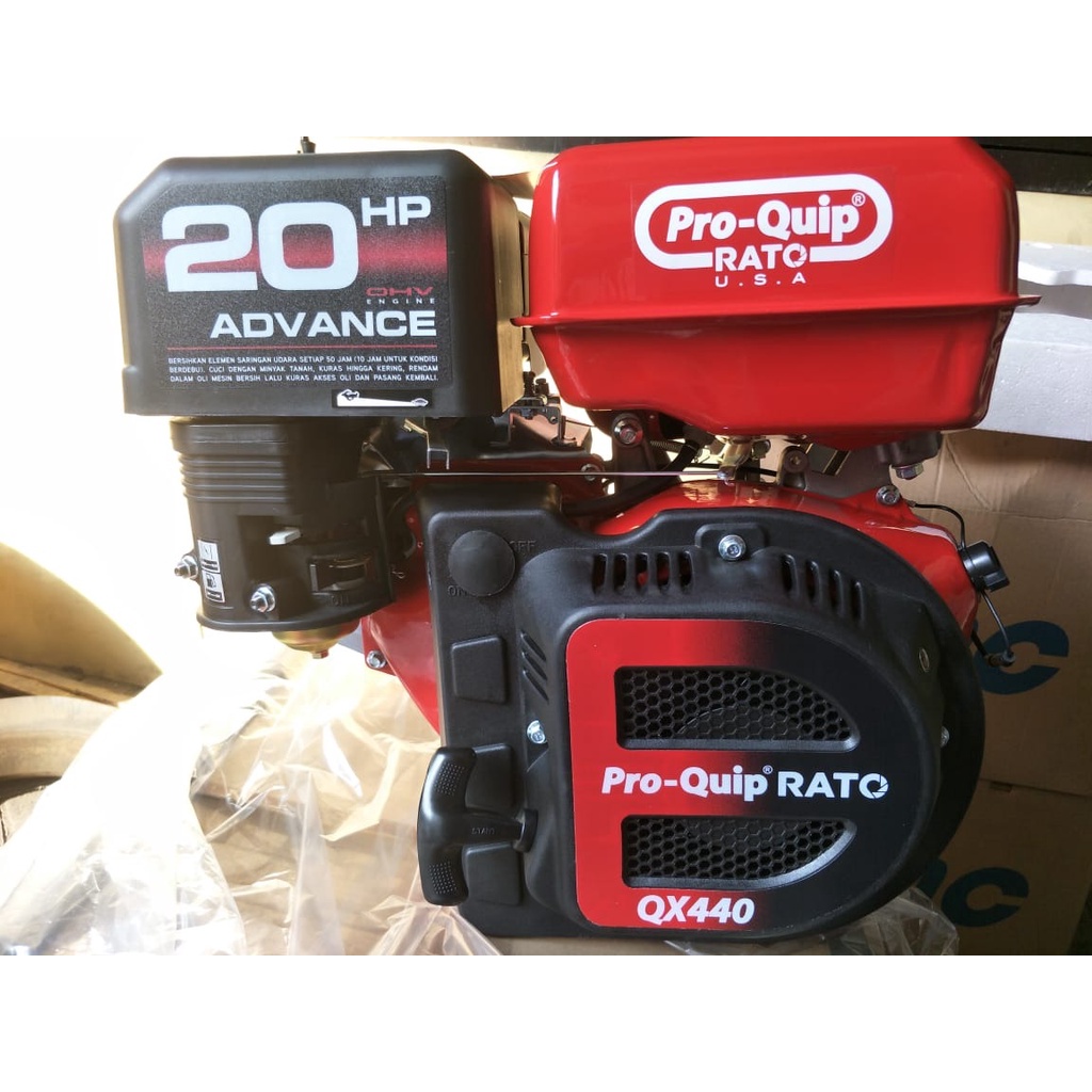 Jual Mesin Engine PROQUIP QX440 20 HP Putaran Cepat / COD | Shopee ...