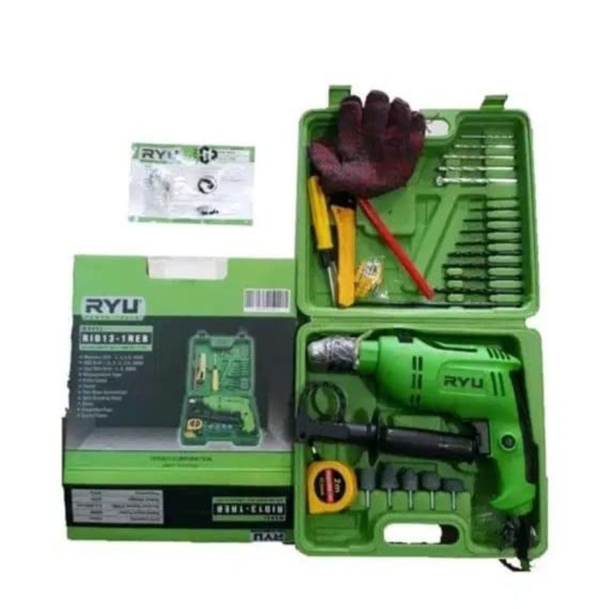 Jual RYU RID 13-1 REB IMPACT DRILL 13MM SET 27 PCS | Shopee Indonesia