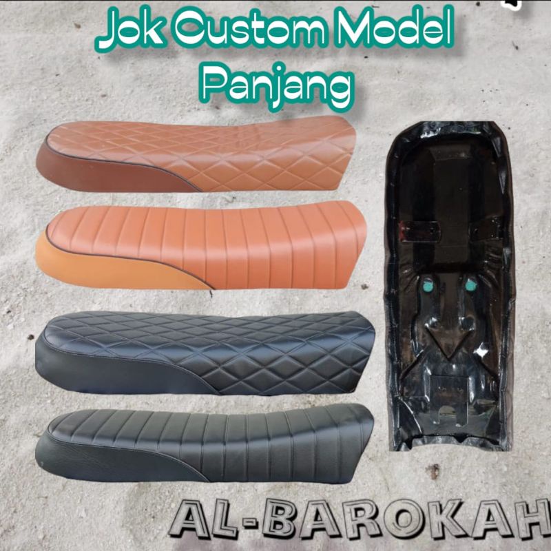 Jual jok custom japstyle Tiger w175 cafe racer dll | Shopee Indonesia