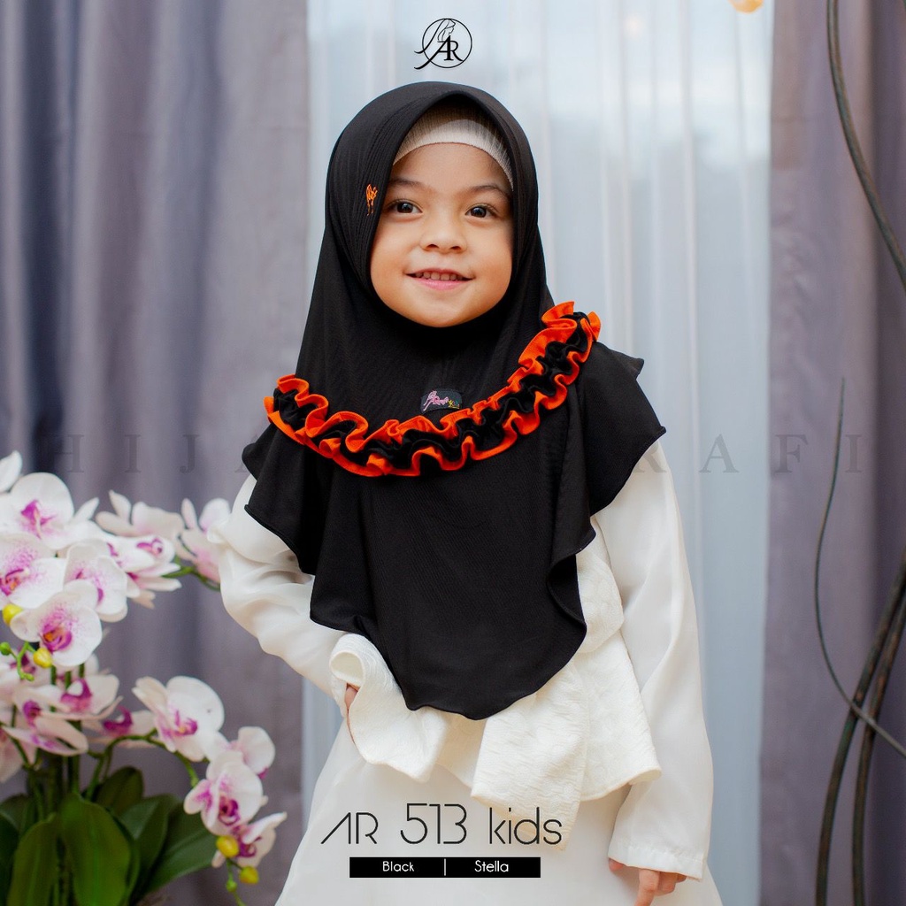 Jual Hijab Anak Arrafi Hijab Original AR 513 Kids Hijab Ped Antem ...