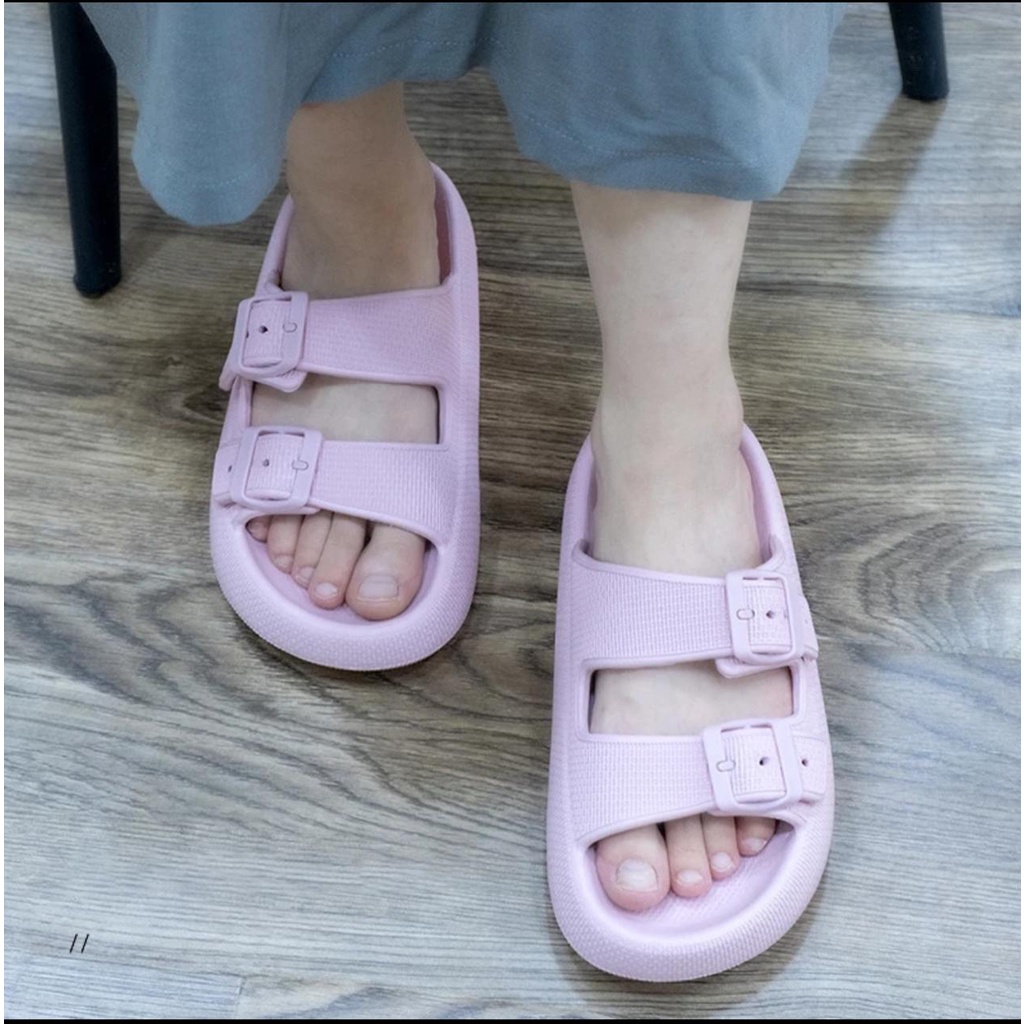 Jual Sanda slop Hotel / Sandal Korea Ban 2 Gesper Anti Slip Bahan EVA ...
