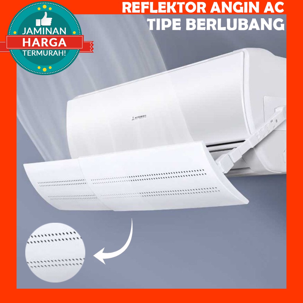Jual AC Reflector Penghalang Angin AC Cover Penahan Hembusan Reflektor ...