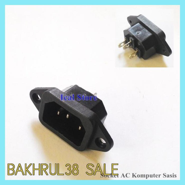 Jual Murah Jack Ac Male Connector Komputer Sasis Konektor Power Cpu ...