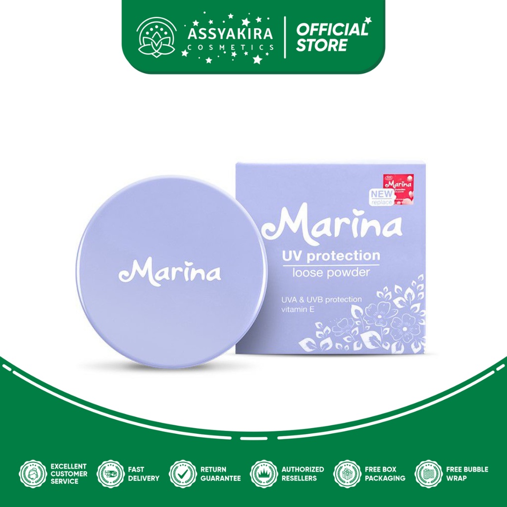 Jual Marina UV Protection Loose Powder | Shopee Indonesia