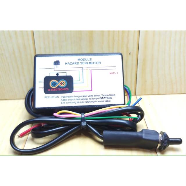 Jual MODUL FLASHER HAZARD SEIN OTOMATIS UNIVERSAL SEMUA MOTOR | Shopee ...