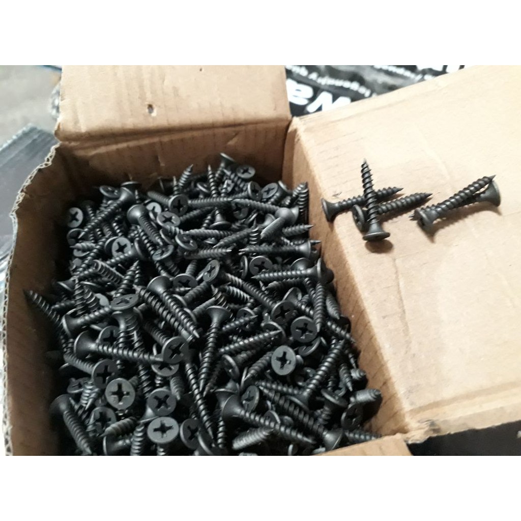 Jual Sekrup Skrup Gypsum - Drywall Ukuran 6x1 | Shopee Indonesia