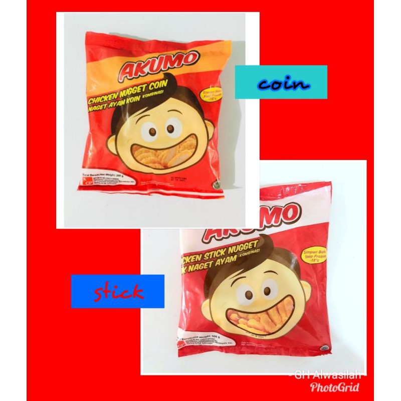 Jual Akumo Nugget 500 gr ( coin dan stick ) | Shopee Indonesia