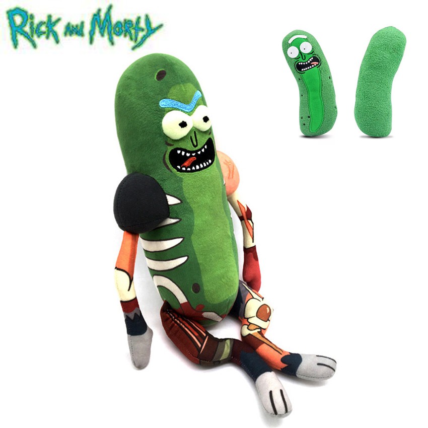 Jual baby toys New Animation Rick and Morty Plush toys 45cm Rick Morty ...