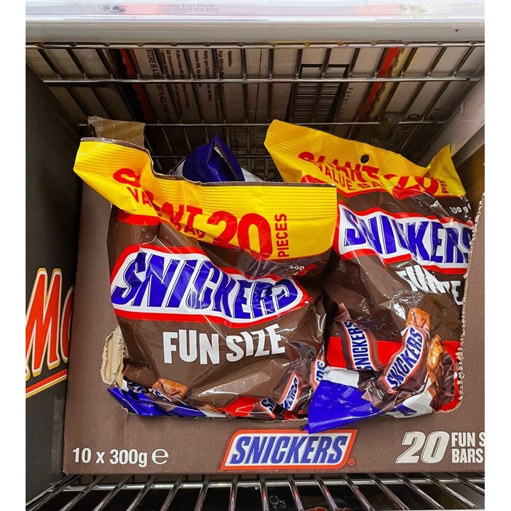Jual snickers fun size australia | Shopee Indonesia