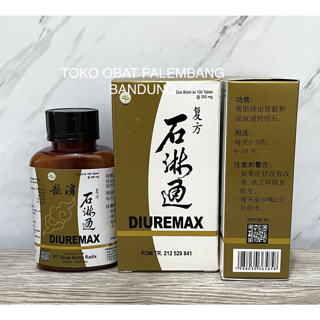 Jual DIUREMAX 100 TABLET SHI LIN TONG SHILINTONG SILINTONG BATU GINJAL | Shopee Indonesia