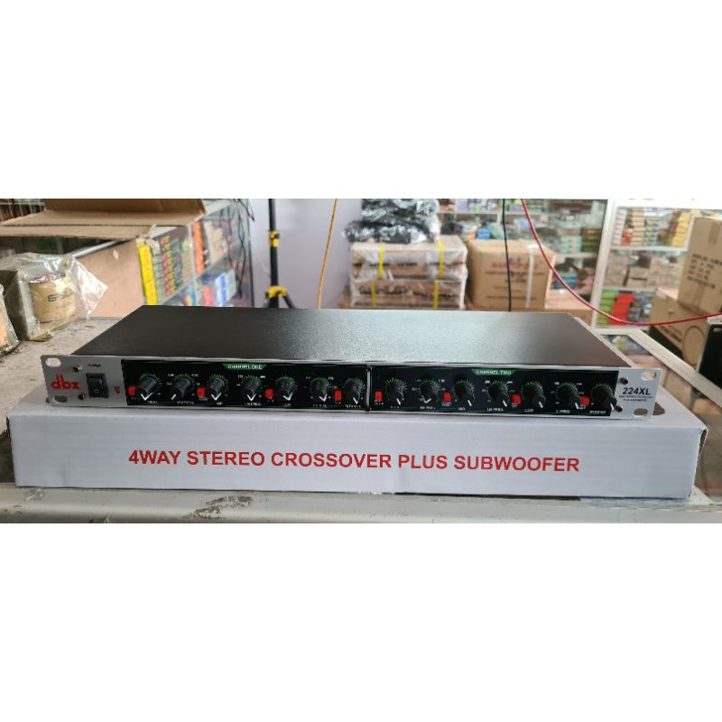 Jual CROSSOVER DBX 224XL PLUS SUBWOOFER Crossover DBX 224 Xl Origin ...