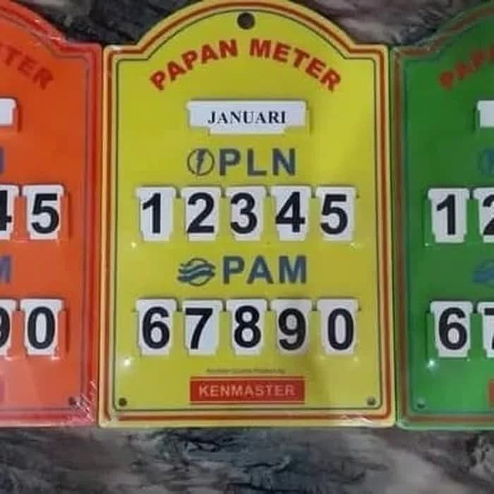 Jual Dijual papan meteran PDAM PLN kenmaster, papan meter listrik+air ...