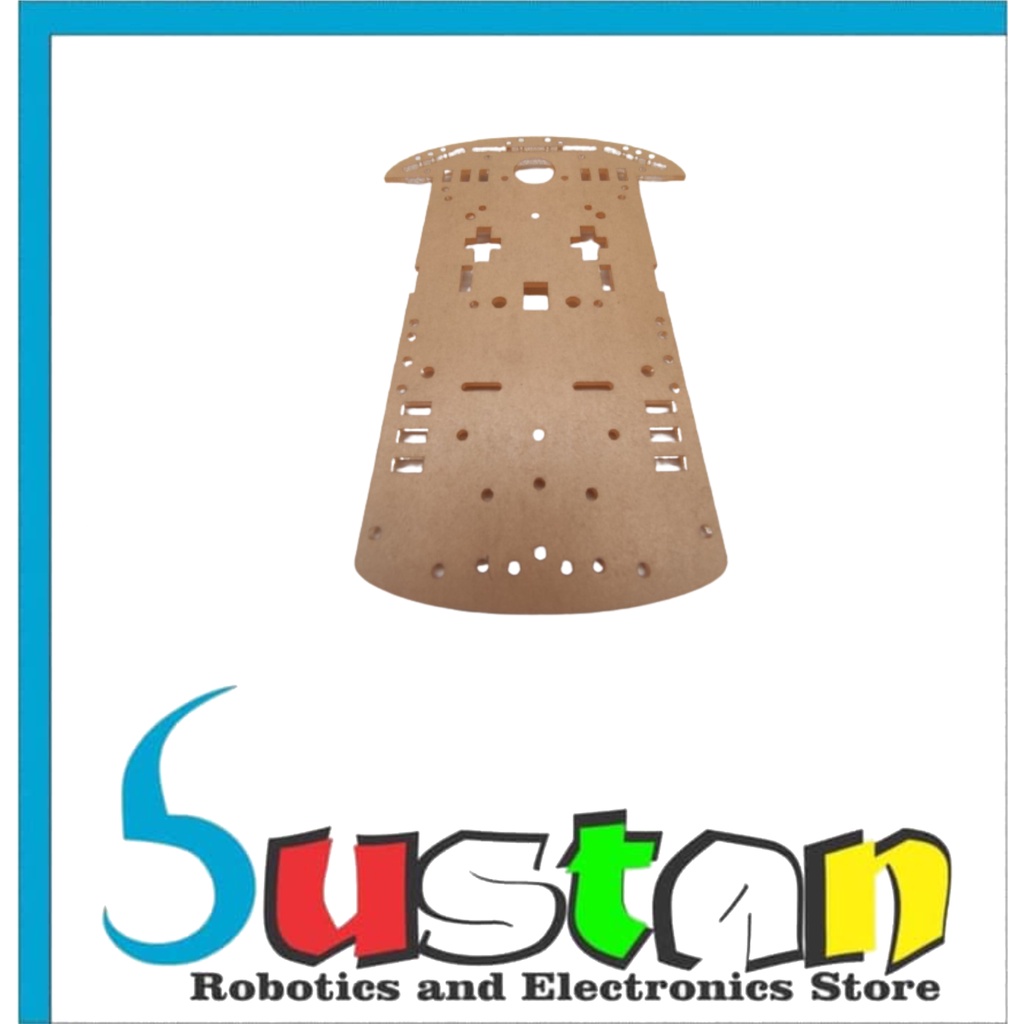 Jual FRAME AKRILIK CHASSIS CHASIS 2WD DIY FRAME BODY TRACING ACRILIC ...