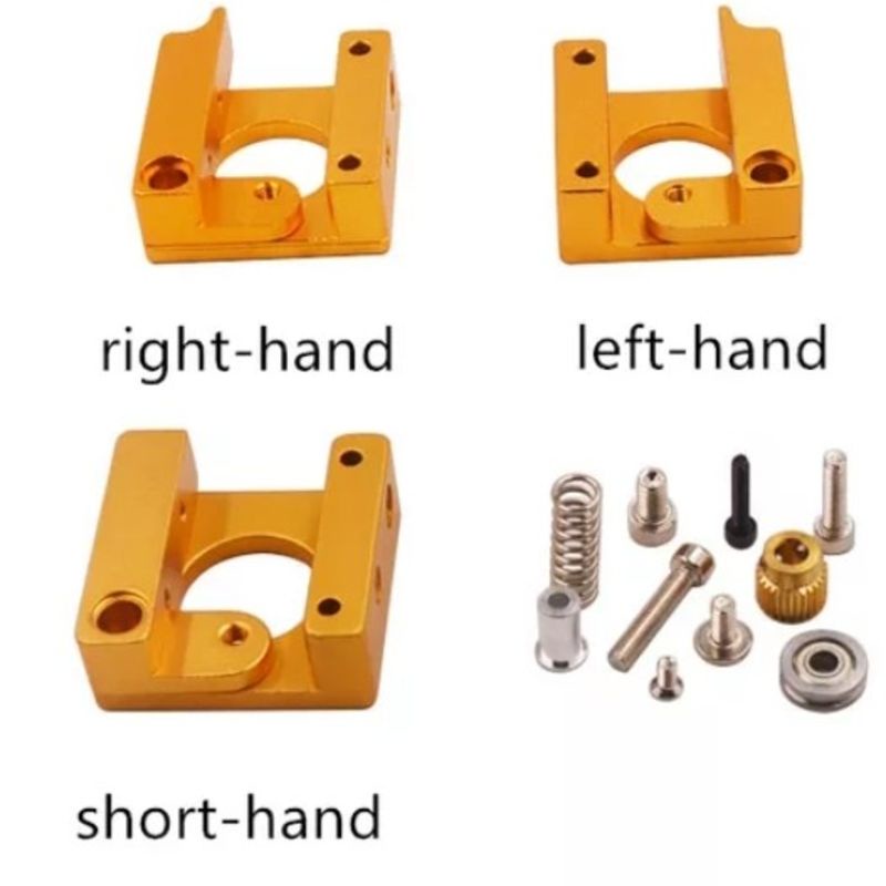 Jual MK8 extruder stand 3D Printer makerbot 1.75 left hand | Shopee ...