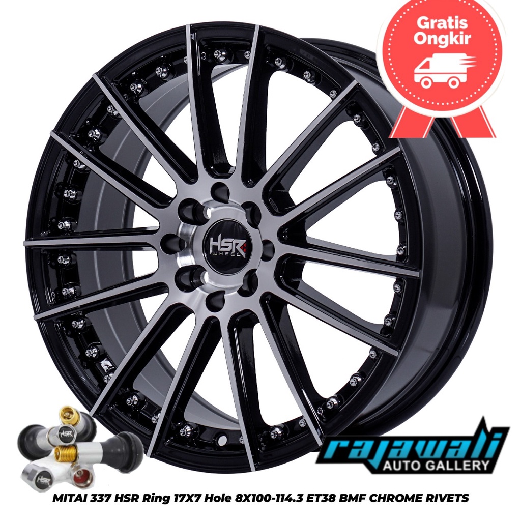 Jual VELG MOBIL HSR MITAI RING17 untuk LIVINA AVANZA VELOZ XENIA NEW KIJANG YARIS JAZZ FIESTA ...