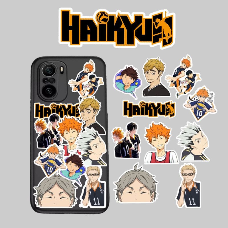 Jual Stiker Haikyu Waterproof | Stiker Case Hp | Stiker Haikyuu ...
