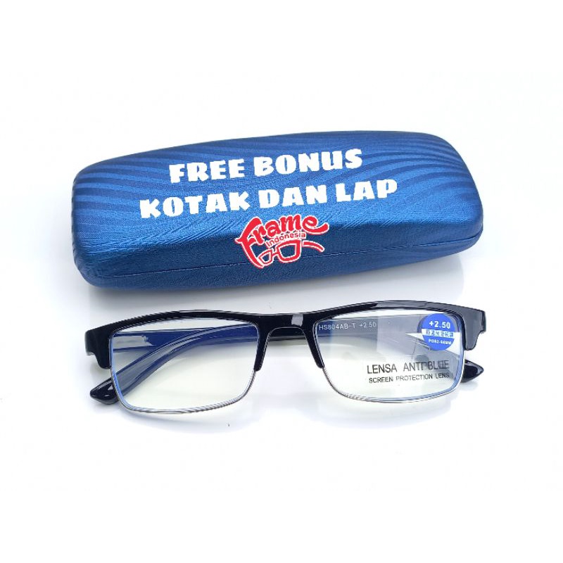 Jual Kacamata Baca Plus Pria Autofokus Rabun Dekat Anti Radiasi Blueray ...