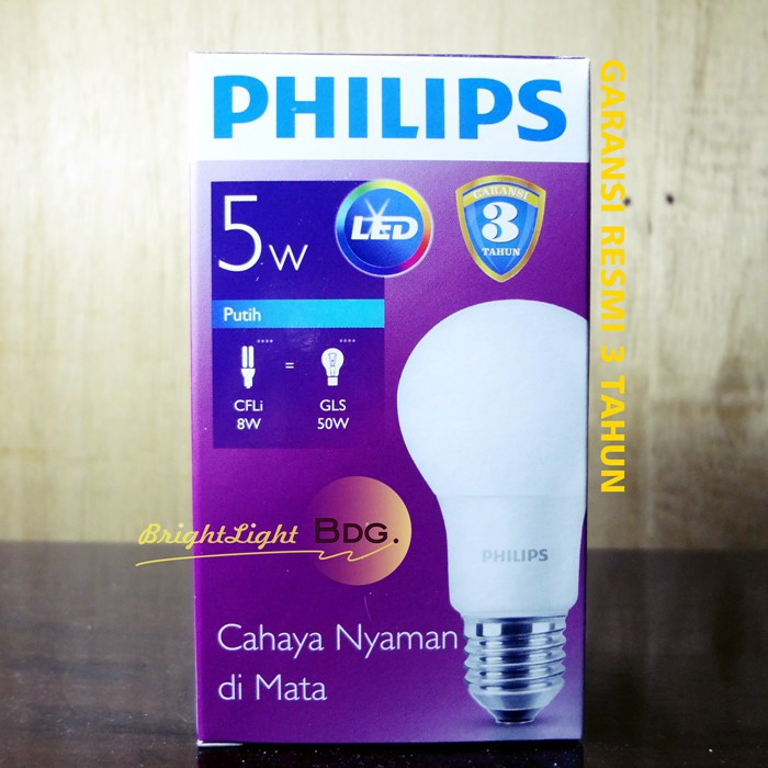 Jual Lampu LED Philips 5 Watt | Shopee Indonesia