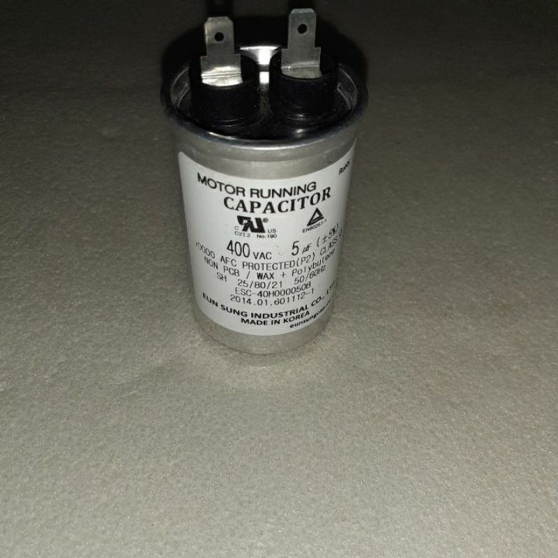 Jual Capasitor motor running 400VAC 5uf + 5% original | Shopee Indonesia
